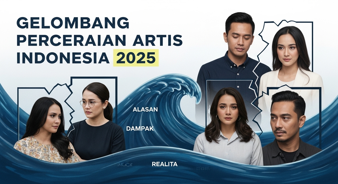 Gelombang perceraian Artis Indonesia 2025: Alasan, Dampak, dan Realita ...